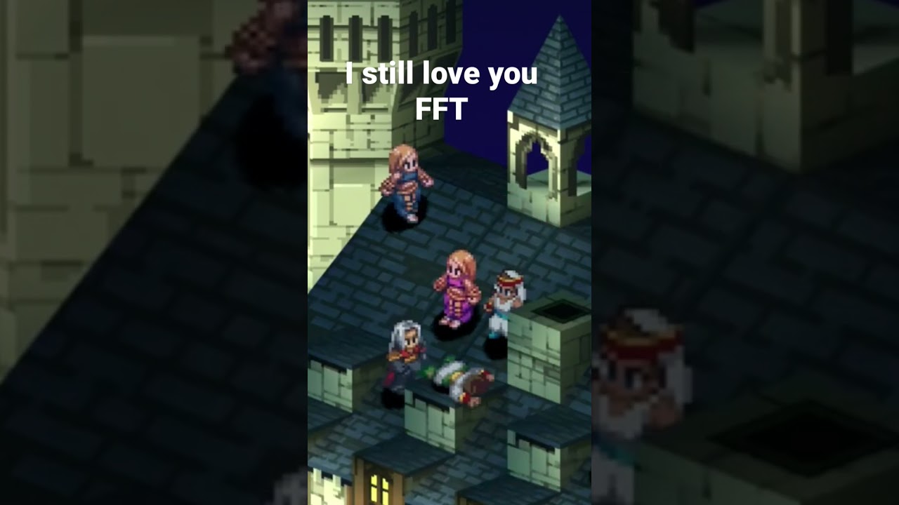 My Typical Rooftop Battle in Final Fantasy Tactics #fft #finalfantasytactics #shorts