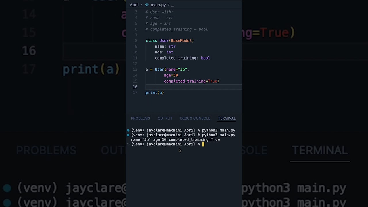 Python 3 | Be Pedantic, with Pydantic! #python3 #coding #programming