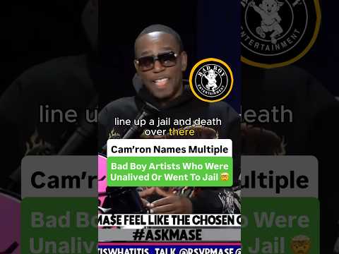 Cam’ron Names Bad Boy Artists Who Were Unalived Or Went To Jail 🤯