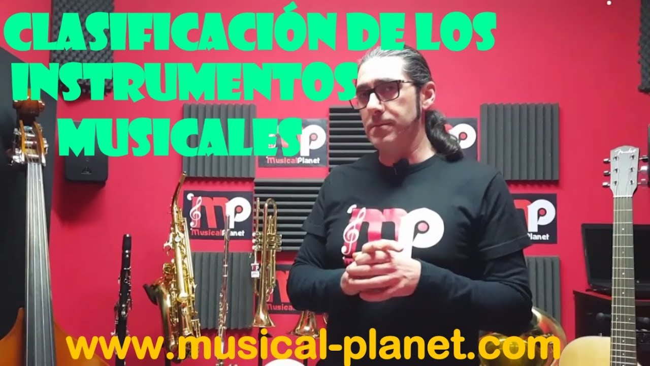 Classification of musical instruments: String, wind, and percussion instruments