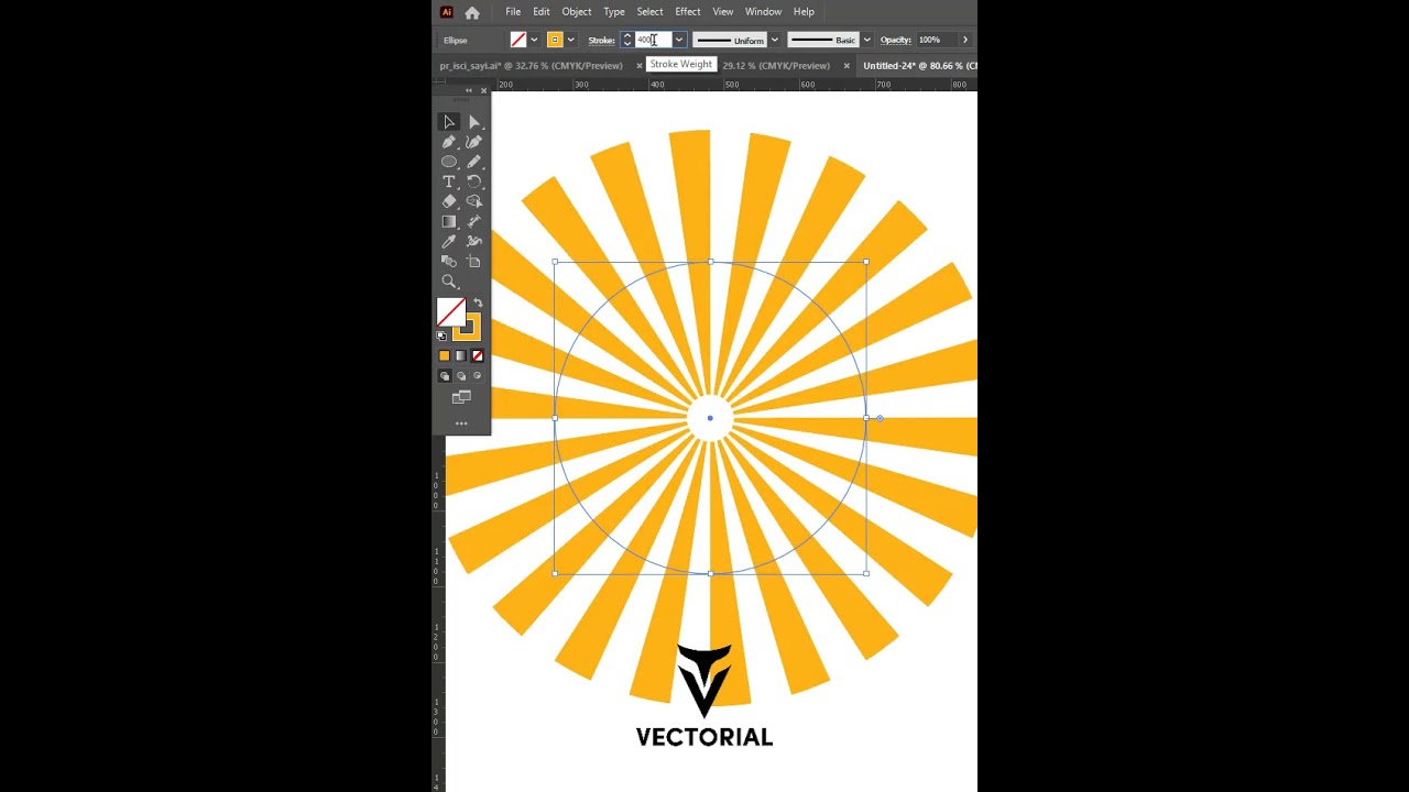 How to Make Amazing Sunburst Patterns in Adobe Illustrator?