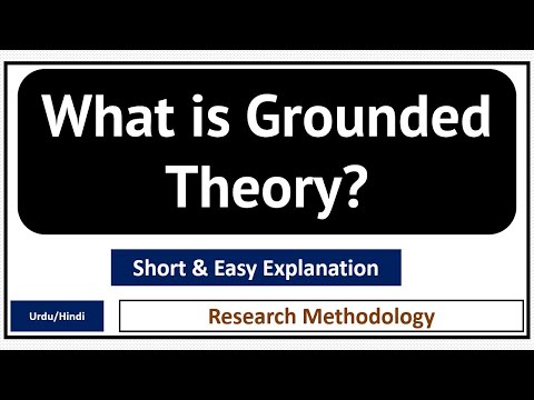 What is Grounded Theory?