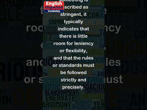 Stringent