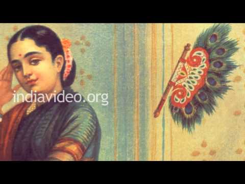 Vasantsena, oleograph by Raja Ravi Varma at National Gallery | Veethi