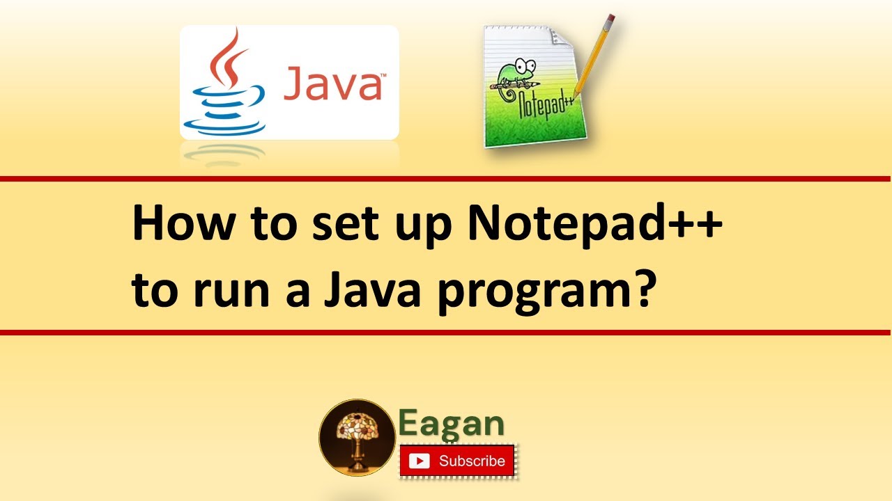 How to set up Notepad++ to run Java Programs? #java #notepad++ #compile #run