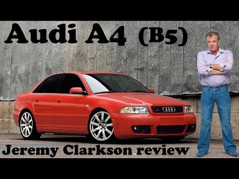 Jeremy Clarkson is driving Audi A4 (B5) in classic old top gear