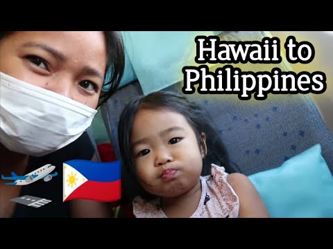 HAWAII TO PHILIPPINES TRAVEL | ANG TAGAL NG BYAHE NAKAKAPAGOD PERO WORTH IT NAMAN | Ohana Vlogs
