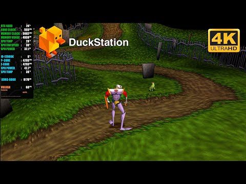 MediEvil 1 PC Gameplay - ( DuckStation 4K 60FPS ) + Configuration | PS1 Emulator (2024)