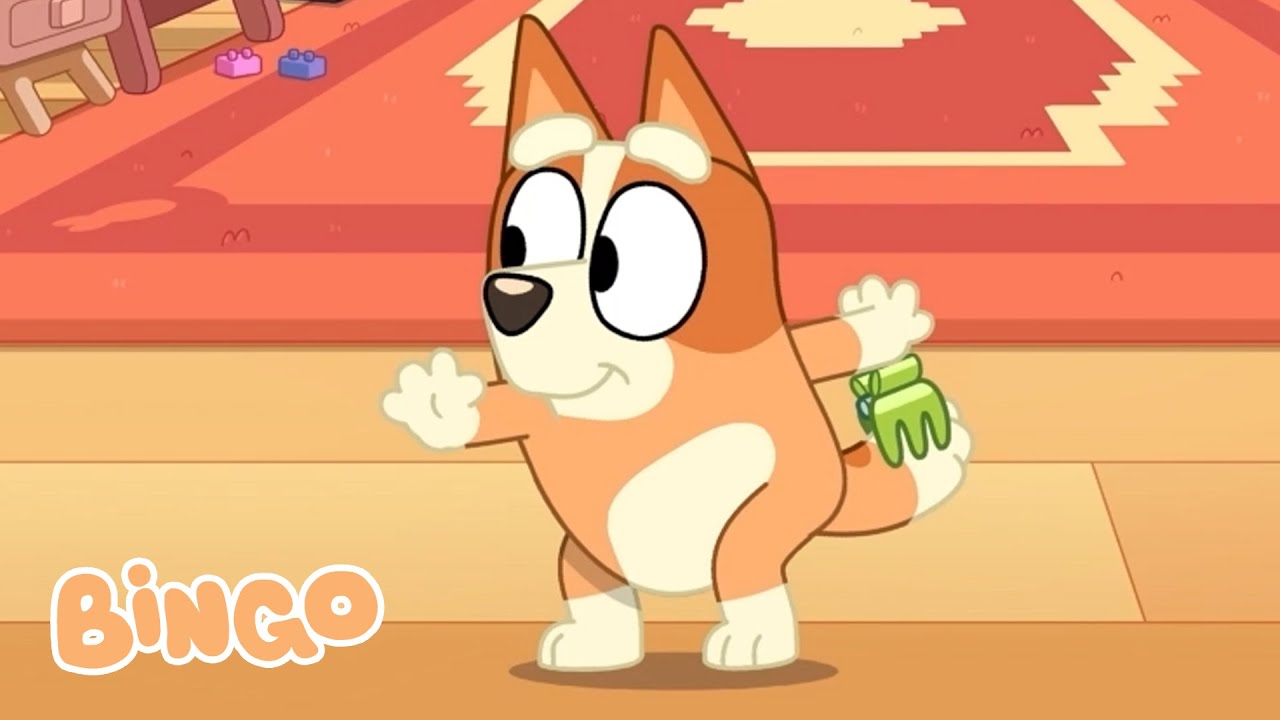 Boogie with Bingo 💃 🧡 🎶 | Dancing with Bingo and Bluey  | Bingo - Official Channel