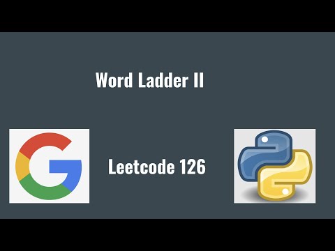 Leetcode 126: Word Ladder II