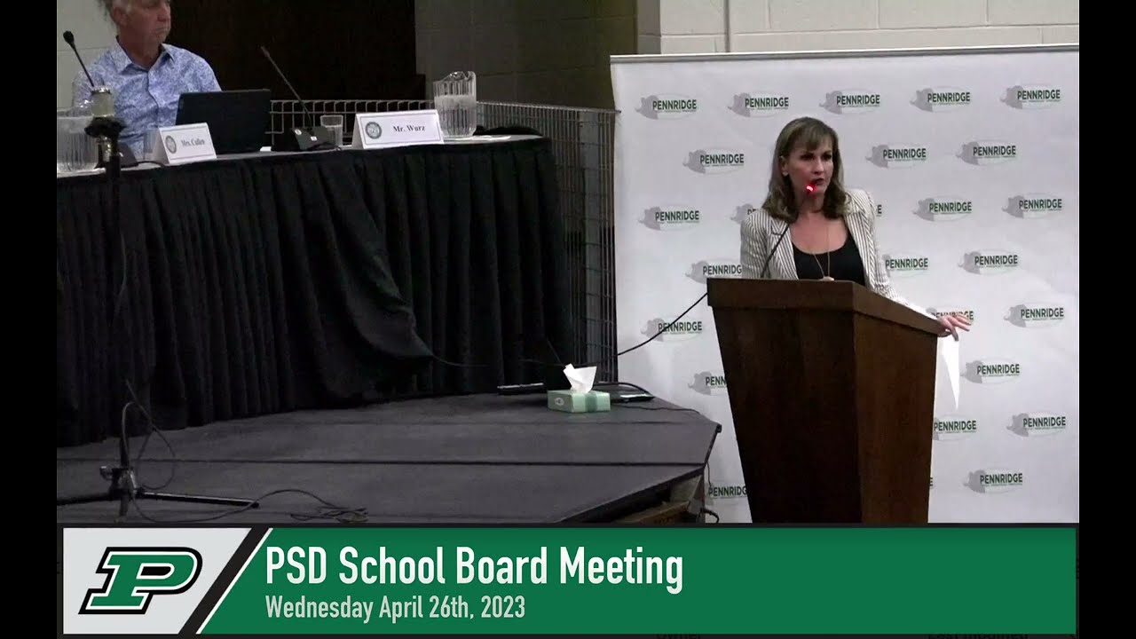 April 26th, 2023 - PSD School Board Meeting