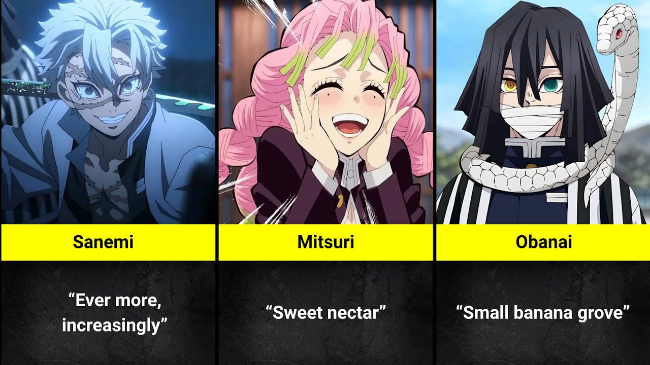 All Demon Slayer Characters’ Name Meanings