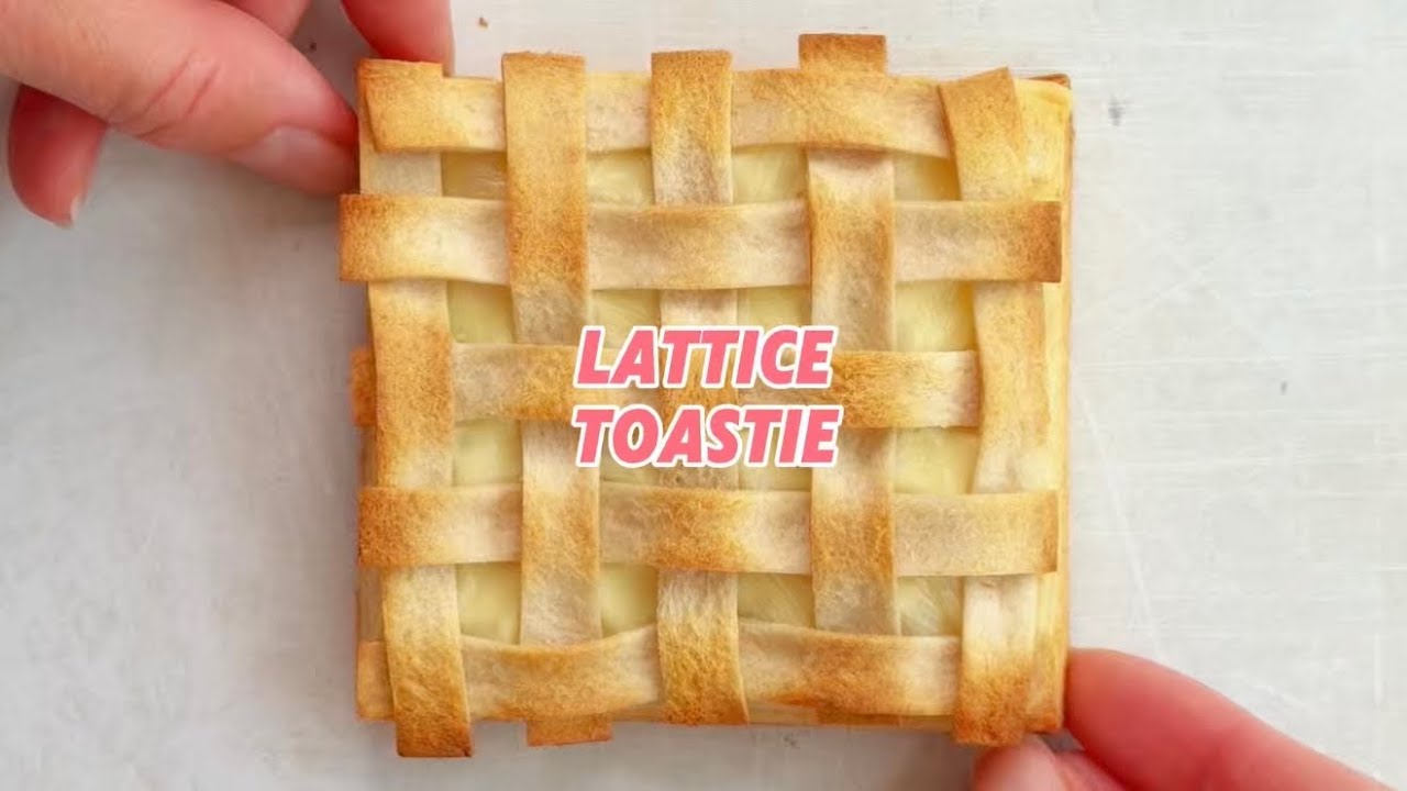 This Lattice Hack Makes Grilled Cheese Even Better