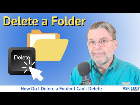 How Do I Delete a Folder I Can’t Delete