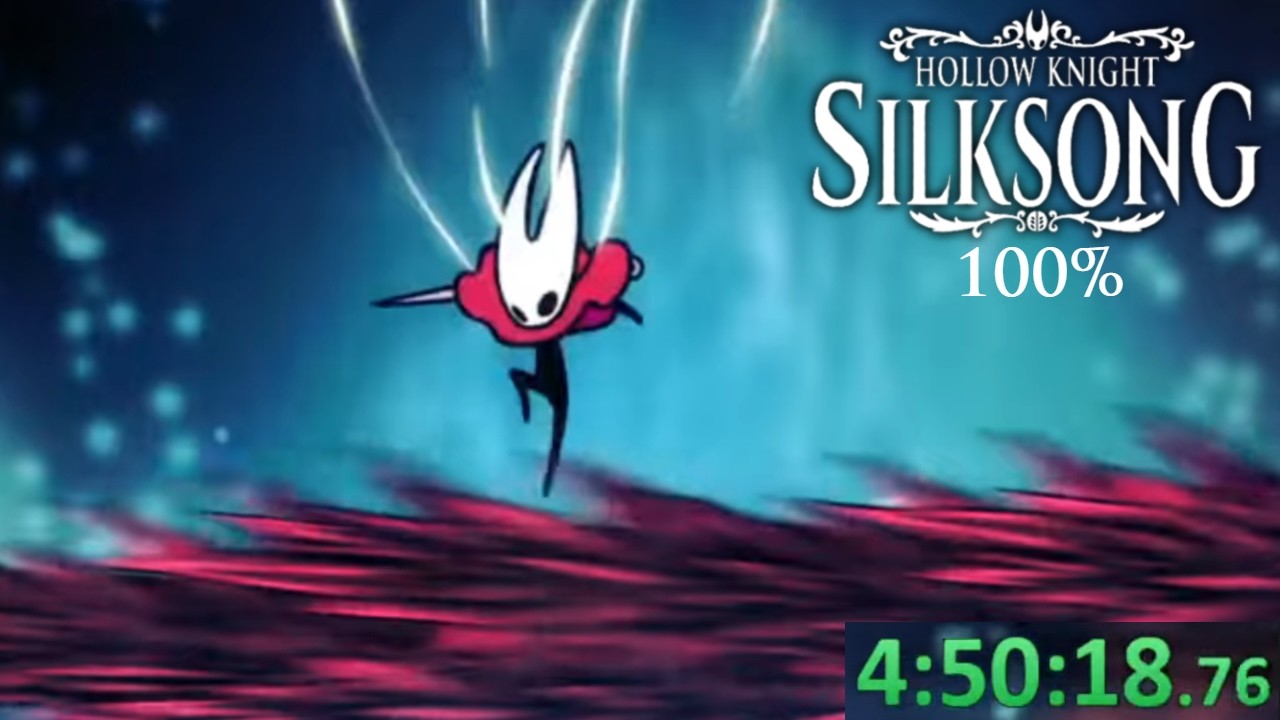 Silksong 100% Speedruns for sub 5:15!