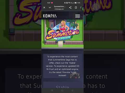 HOW TO DOWNLOAD AND INSTALL "SUMMERTIME SAGA" v.0.20.16 ON ANDROID