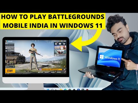 How to play BATTLEGROUNDS MOBILE INDIA In Windows 11 Laptop & Pc | How to Play BGMI in PC or Laptop