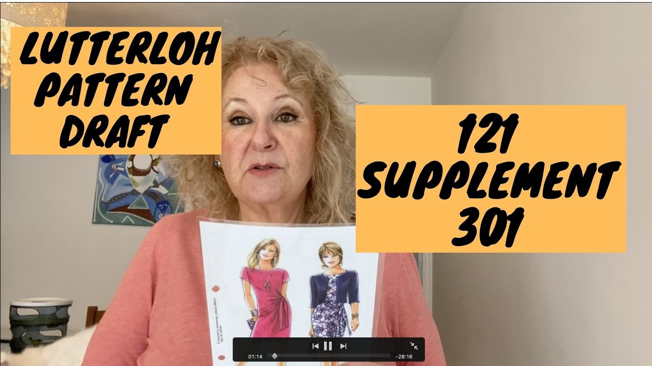 Lutterloh Golden Rule 121 Pattern Draft Supplement 301