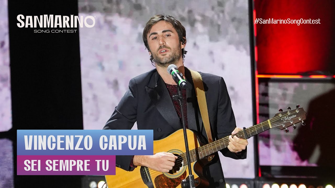 San Marino Song Contest 2025: Vincenzo Capua - "Sei sempre tu"