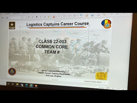 CCC Captain’s Career Course phase 1 Fort Lee, VA 2022