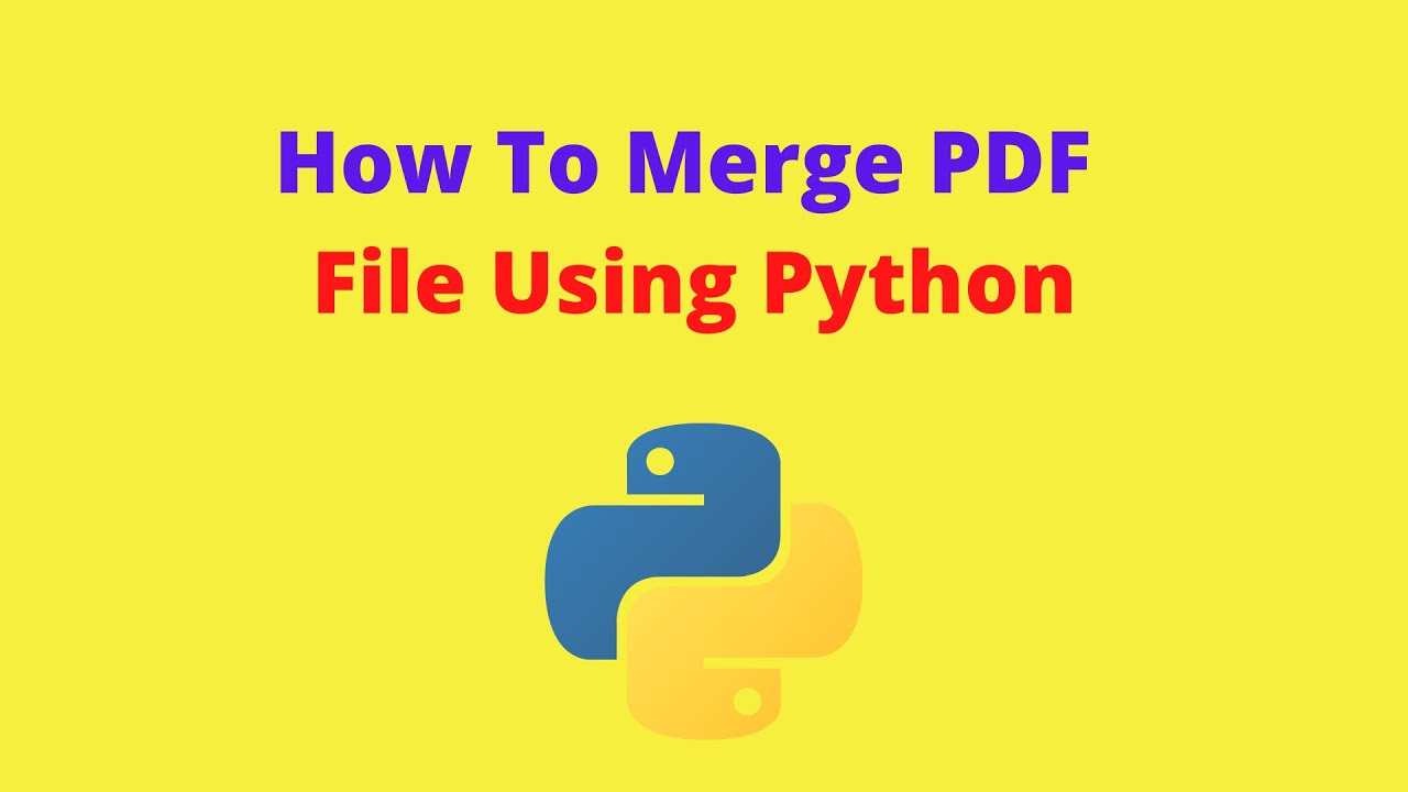 BONUS: How to Merge PDF File Using Python