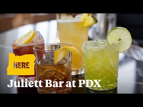PDX's Juliett might be the first airport craft cocktail bar in the country