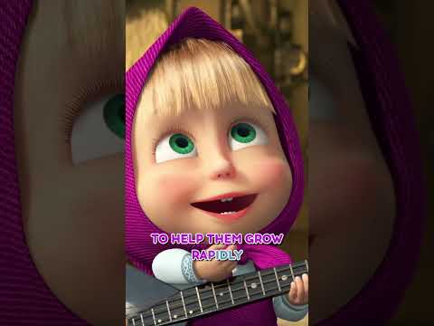 Let's make it rain! Attempt #2 ๐ง๏ธโ #shorts #mashaandthebear #MushroomRain #tadaboom