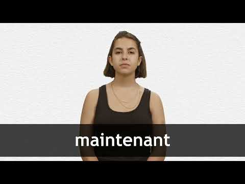 English Translation of “MAINTENANT” | Collins French-English Dictionary