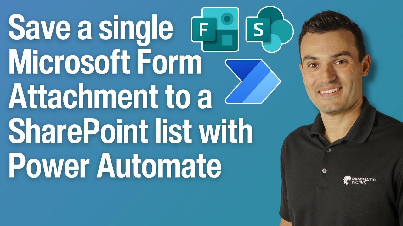 Automate MS Form Attachment Save to SharePoint List