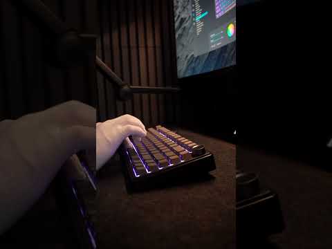 Viral | keyboard | asmr | Aula f75 | #computerkeyboard #asmrvideo #gamingaccessory #aula