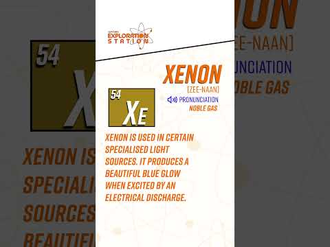 #staycurious #STEM #STEAM #exploration #kidsscience #science #shorts #periodictable #element #xenon