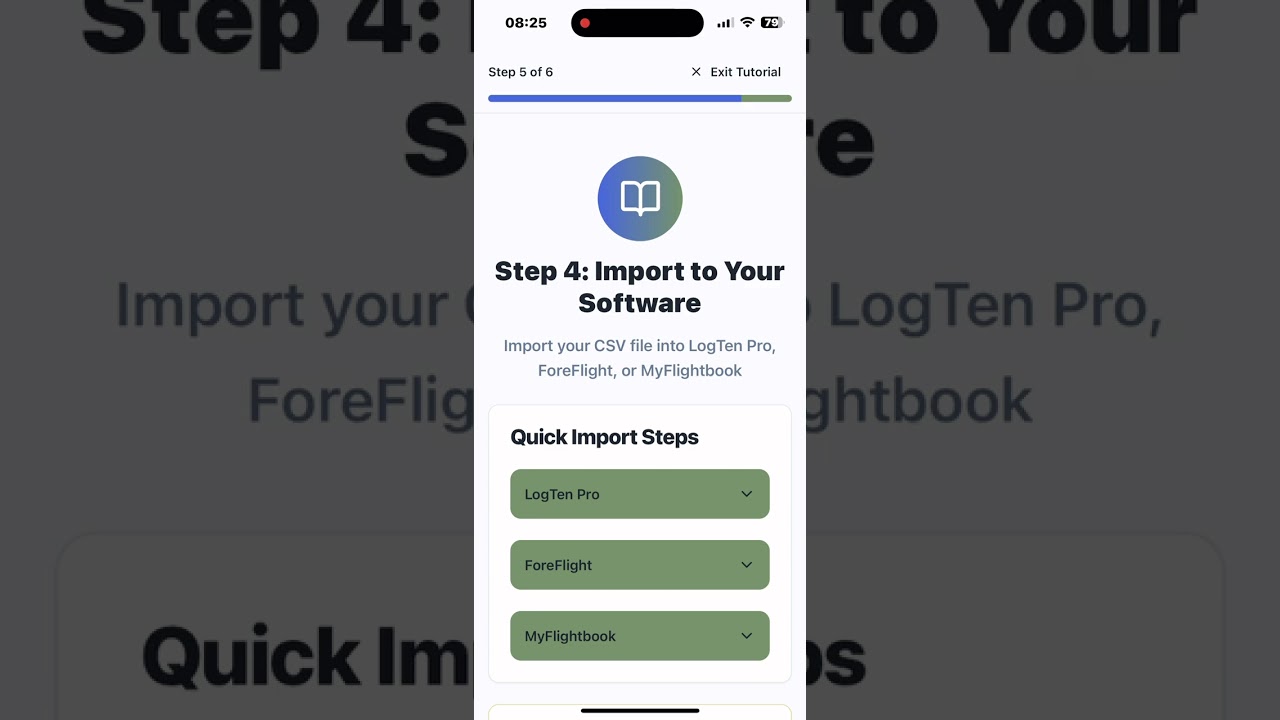 Logbookscan tutorial