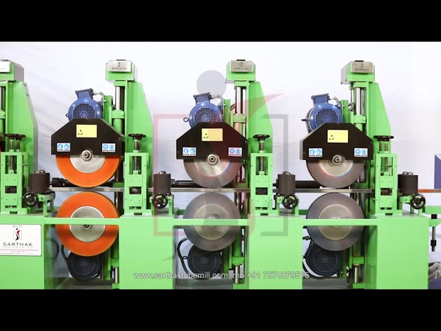 Tube And Pipe Polishing Machine - SS Square Tube Polishing Machine ...