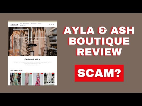 Ayla and Ash Boutique Review | Legit or Scam?