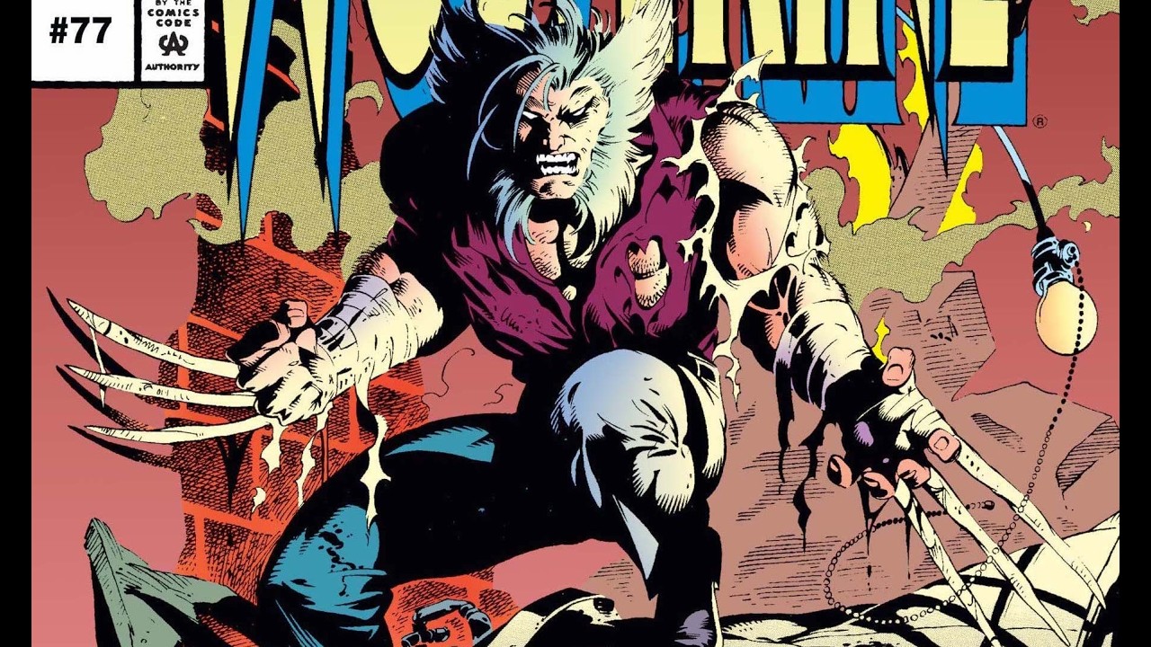 Lady Deathstrike Vs Wolverine #77, Adam Kubert & Larry Hama!