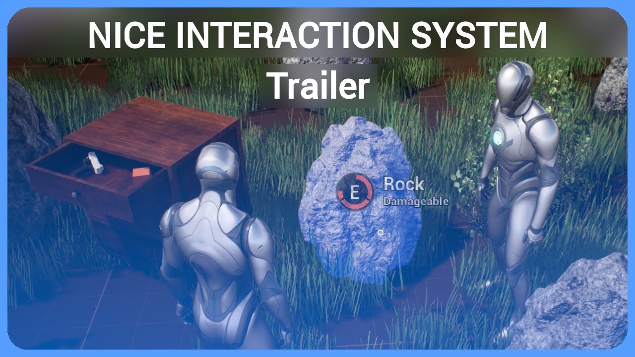 Nice Interaction System - Trailer - Unreal Engine 5 [UE5]