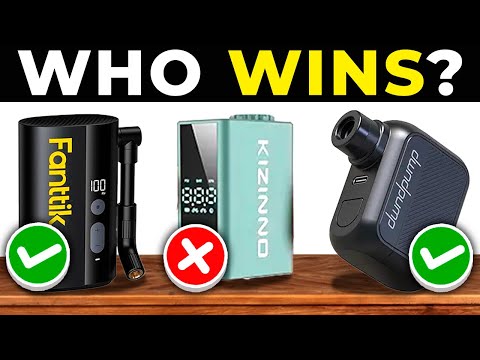 TOP 5 BEST MINI ELECTRIC BIKE PUMPS 2025 | Portable TIRE INFLATOR on AMAZON