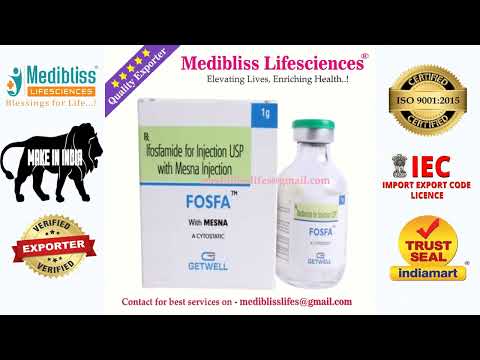 Ifosfamide Injection - Ifosfamide with Mesna Injection Latest Price ...