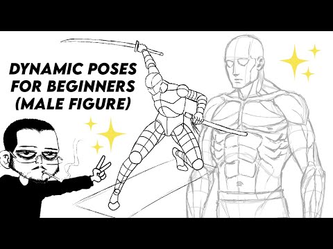 DYNAMIC POSES for Beginners (Male Figure)