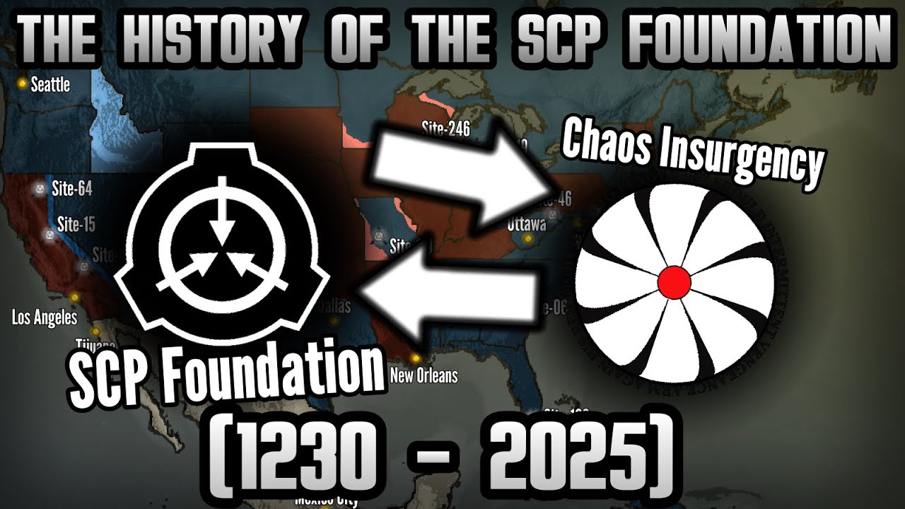 The History Of The SCP Foundation (1230 - 2025)