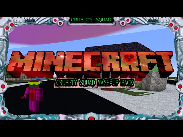 Cruelty Squad Mash-Up Pack Minecraft Texture Pack
