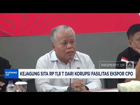 Kejagung Sita Rp 11,8 T Dari Korupsi Fasilitas Ekspor CPO