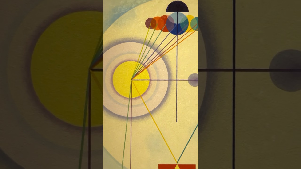 Tensions by Emil Bisttram #transcendental #phxart #museum