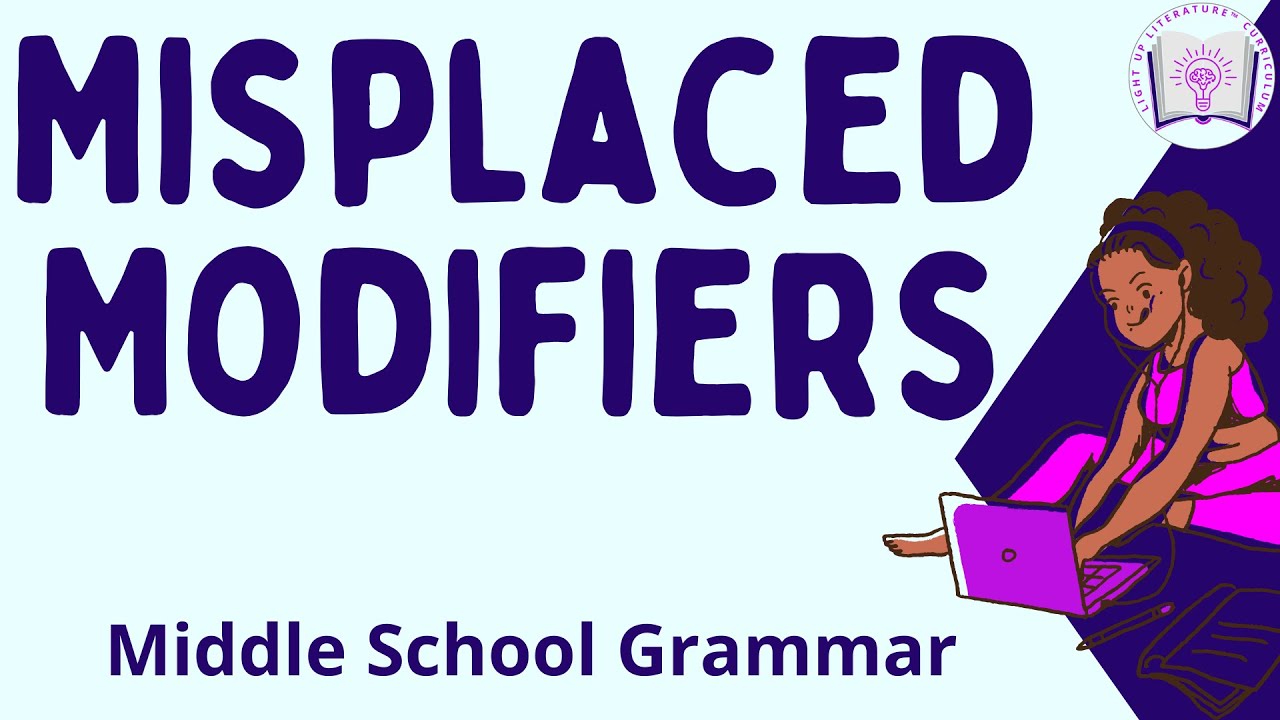 Misplaced & Dangling Modifiers! | Middle School Grammar Made Easy ELA Homeschool & ADHD Friendly