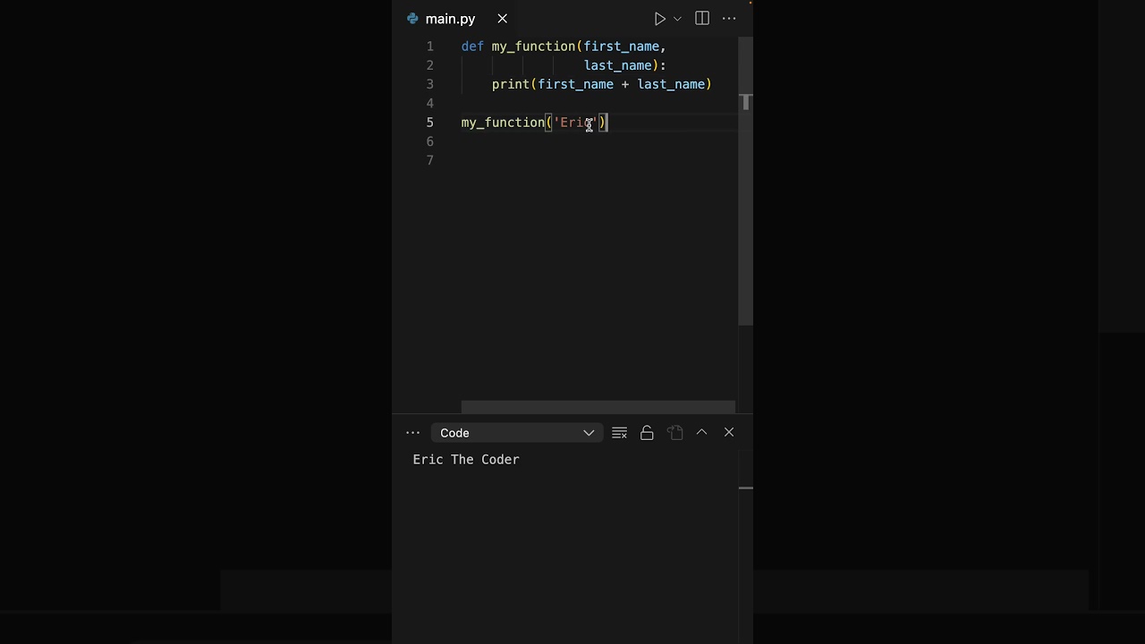 Python Functions: Mastering Two Parameters