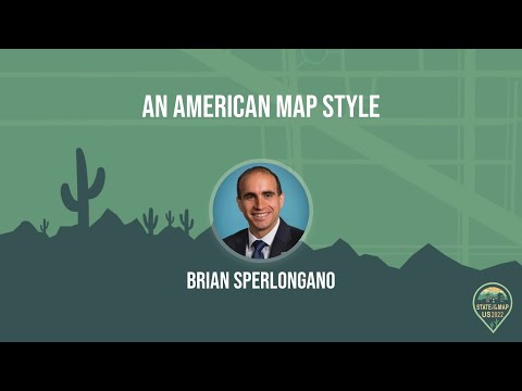 An American Map Style - Brian Sperlongano
