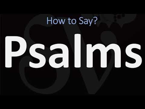 How to Pronounce Psalms? (CORRECTLY)