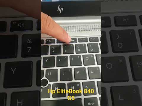 How to turn on Backlit Keyboard on Hp EliteBook 840 G5 | Backlit On off Key on Hp 840 G5
