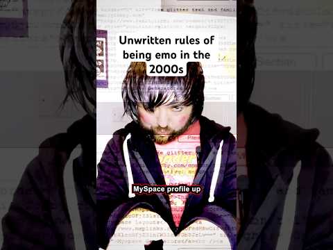 Did I cover everything lolol? (^_^) #emo #comedy #2000s #millennials #2010 #y2k #nostalgia #shorts