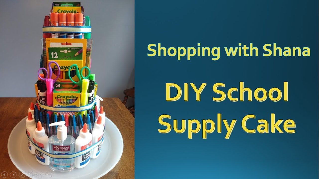 DIY School Supply Cake | Supplies, Deals, & Assembly
